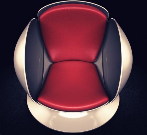 Sphere: Concept chair brings together flowing form and perfect function ...