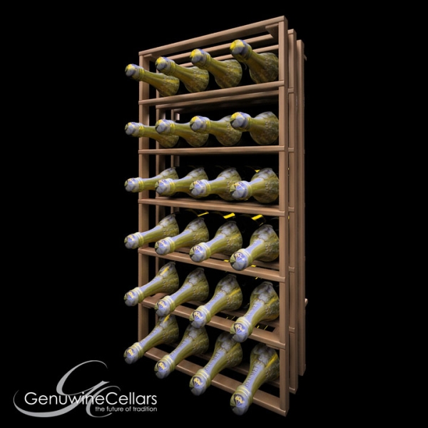 Kit Rack wine cellar with customization option to beautify wine storage ...