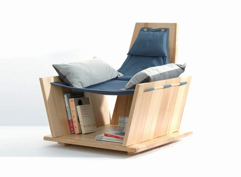 10 Bookshelf Chair Design Ideas for Bookworms (In Pictures)