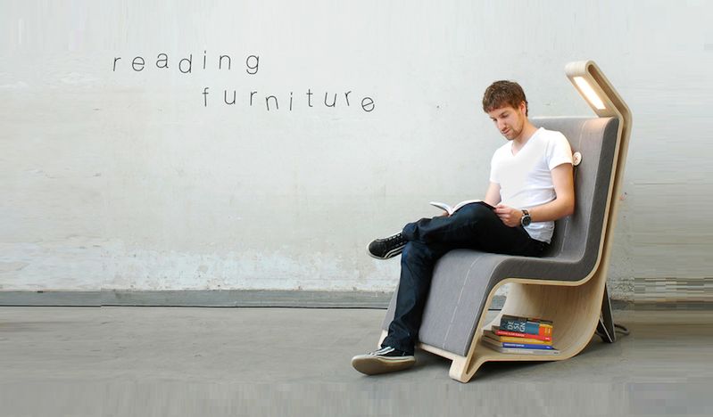 10 Bookshelf Chair Design Ideas for Bookworms (In Pictures)