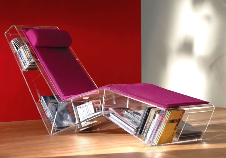 10 Bookshelf Chair Design Ideas for Bookworms (In Pictures)