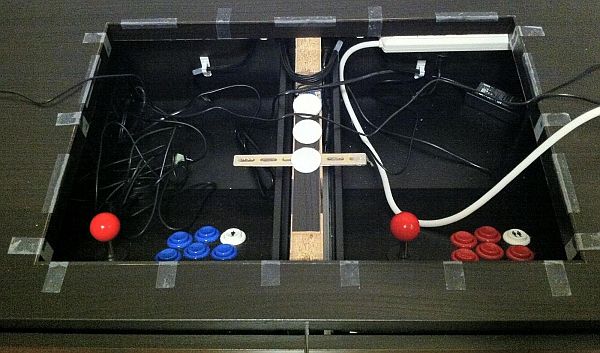 DIY coffee table arcade machine for avid gamers - Homecrux