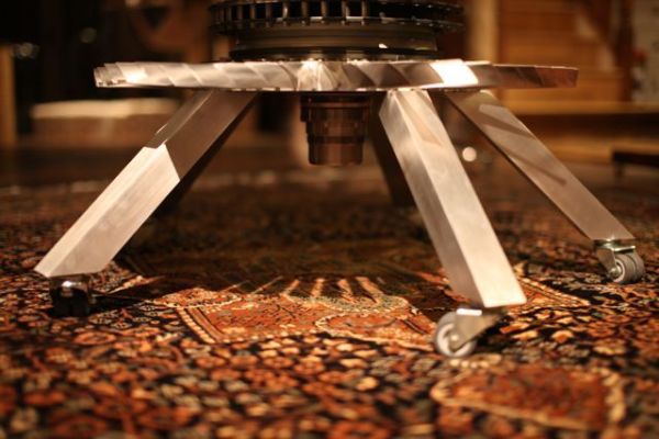 Stunning coffee/dining table made from RAF F-4 Phantom jet engine ...