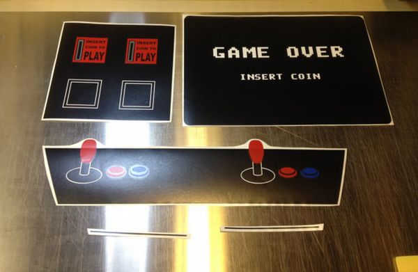 How to turn your fridge into a vintage arcade machine - Homecrux
