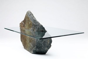Archipelago table brings a dark rock to your living space - Homecrux