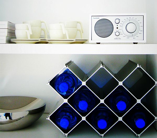 Esthys intros a futuristic wine rack with modular features - Homecrux