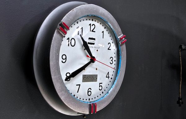 Vintage explosion-proof wall clock is safest way to keep time - Homecrux