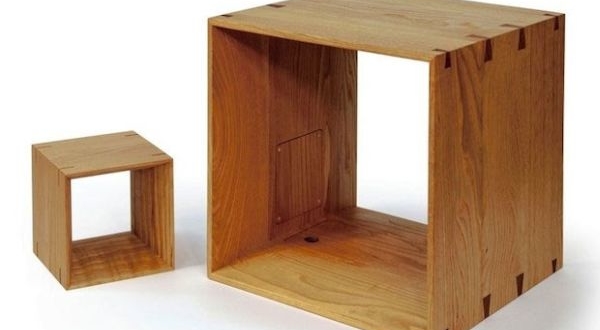 CES 2013: JVC Kenwood exhibits their unique wooden cube 'invisible ...