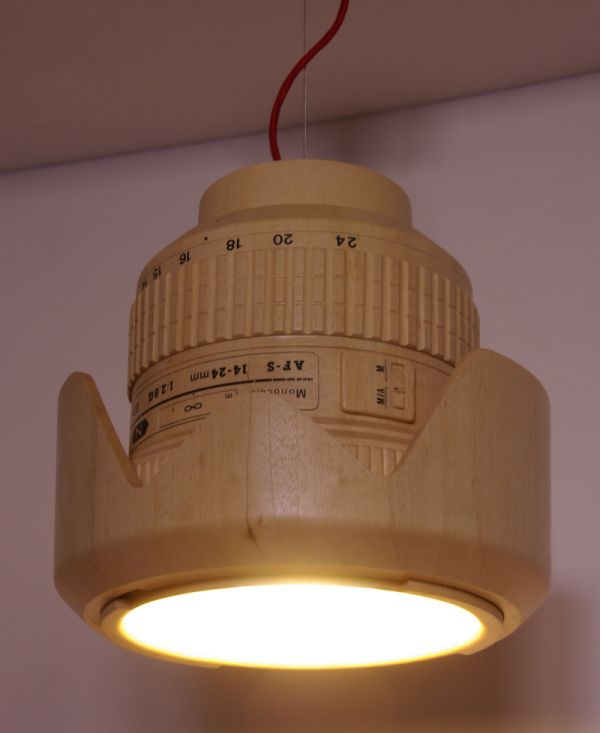 DSLR Paparazzi Pendent Lamp Handmade to Perfection