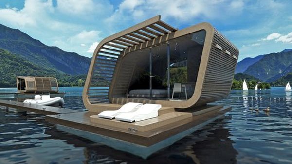 IRIDE 01 floating suite poses as the comfortable getaway to water side ...