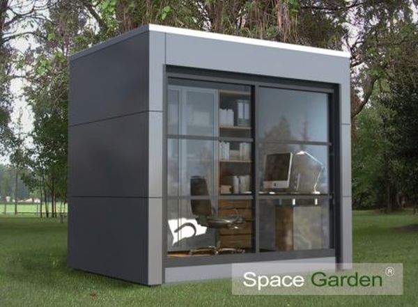 Work Space entails a fabricated outdoor office in your own backyard ...