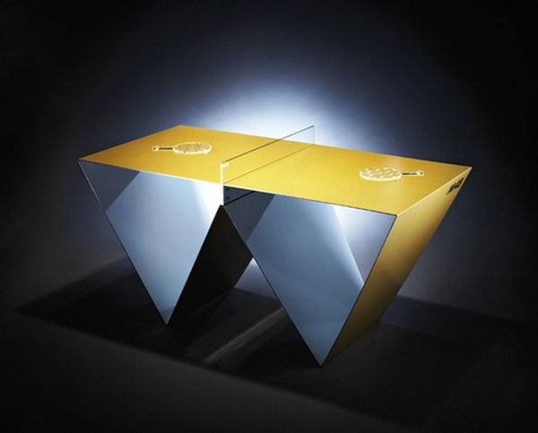 Project 48: A line of variant ping pong tables with unique aesthetic ...