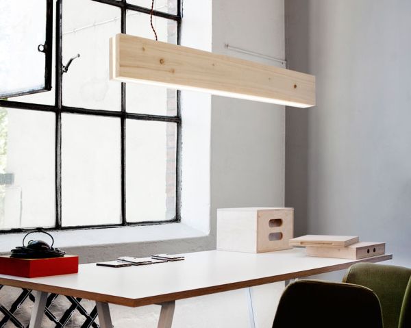 Raw wood Plank light fixture is perfect for all home types - Homecrux