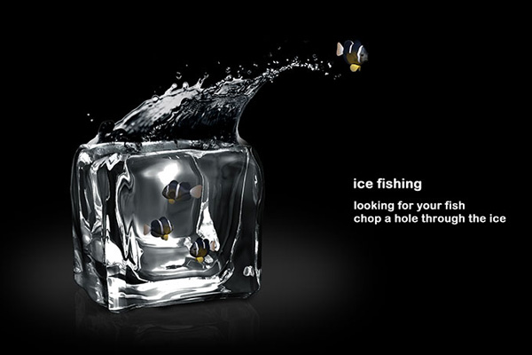 Ice Cube fish tank by Arthur Xian