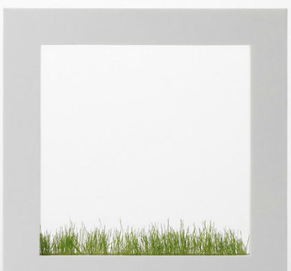 Japanese contrived picture frame deftly poses as a planter - Home Crux