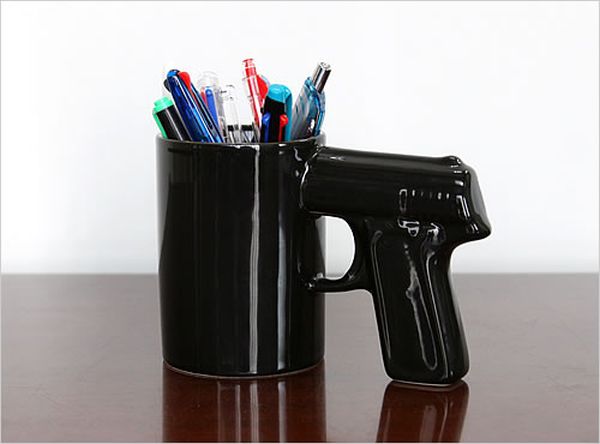 Pistol Mug offers ergonomic comfort as well as style - Home Crux