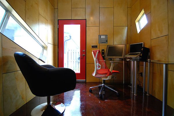 Scott Dorman creates his very own DIY post-modernist office- Home Crux