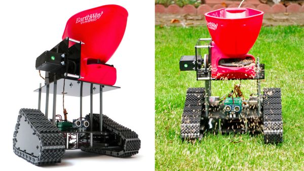 Seedbot - A grass-seed-spreading robot with DIY credential - Home Crux