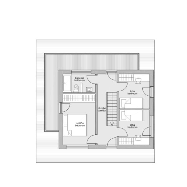 Mistral house - A prefabricated floating house with concrete support ...