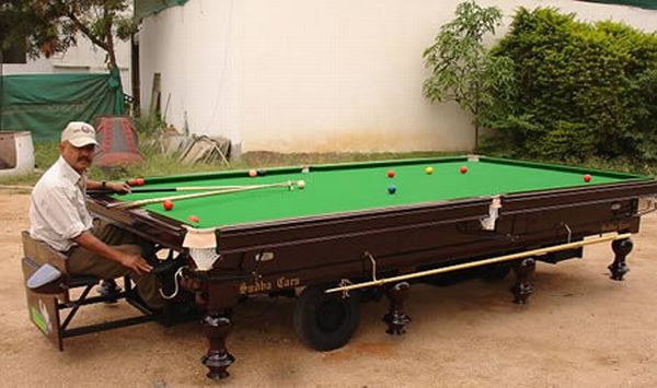 Six Car-Inspired Pool Tables for Auto Aficionados (In Pictures)
