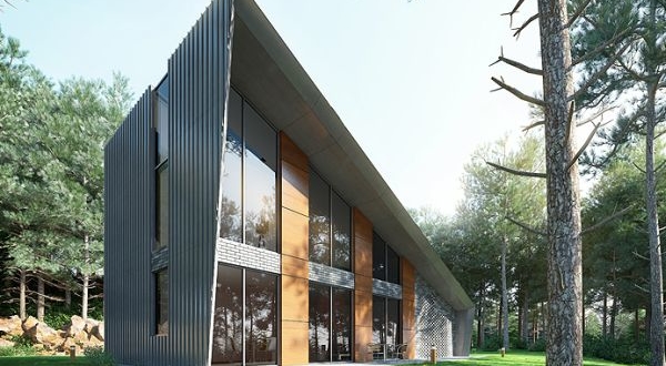 Triangular House - A modern house with user specific features - Home Crux