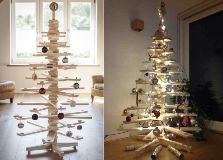 Timbatree: Wooden Christmas Tree You can Use over the Years