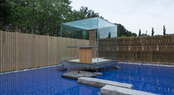 Glass tea house by Hiroshi Sugimoto brings tradition and technology ...