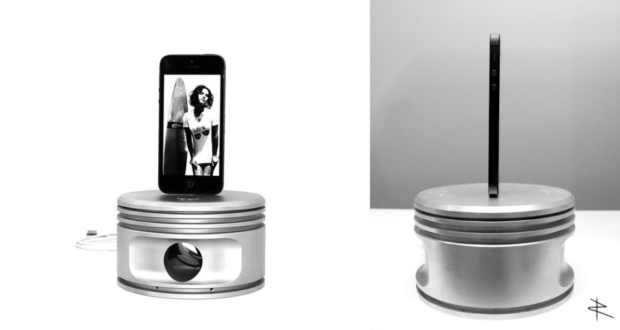 J-Cobs Piston Dock is a vintage docking station to boast your iPhone 5 ...