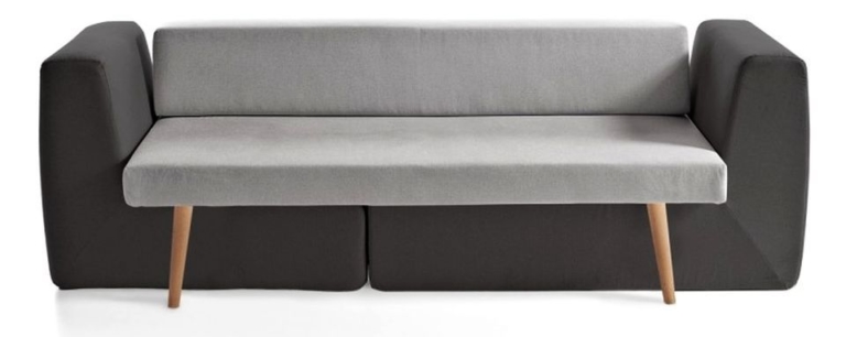 Sofista modular sofa that morphs into three-piece set for living room ...