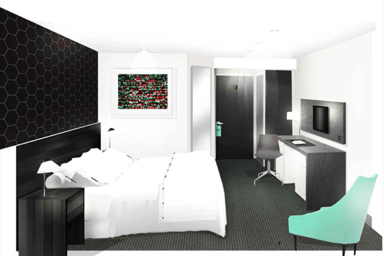 World’s first football-themed hotel with retractable rooftop pitch ...