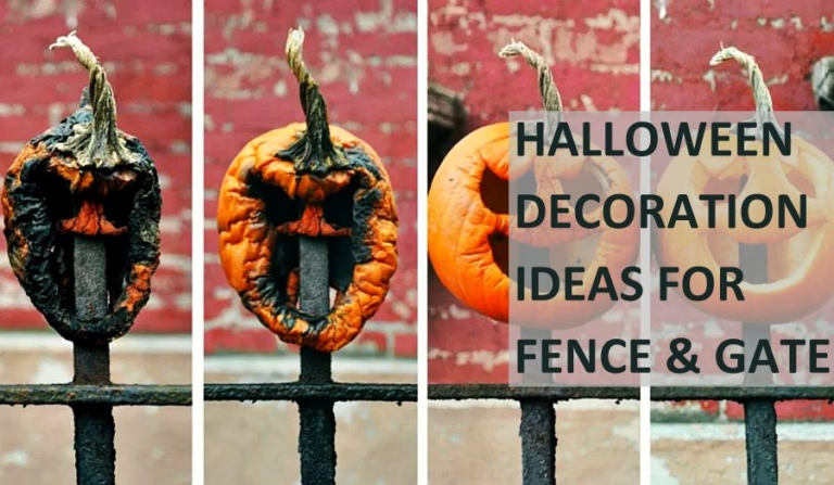 30+ Spooky Ideas to Decorate Front Gate, Fence for Halloween 2021