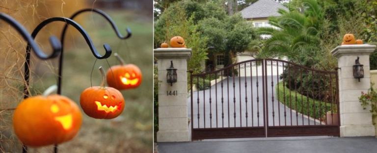 45+ Halloween Fence and Front Gate Decoration Ideas to Try in 2025