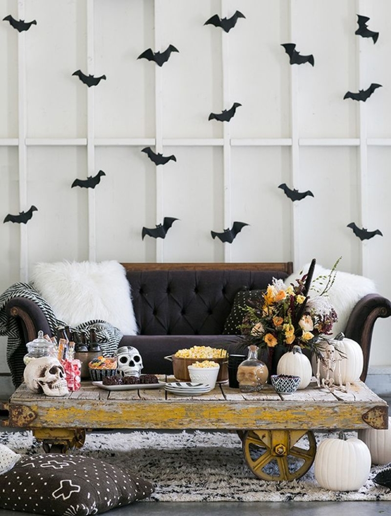 70+ Halloween Living Room Decoration Ideas for 2021