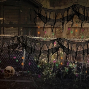 30+ Spooky Ideas to Decorate Front Gate and Fence for Halloween