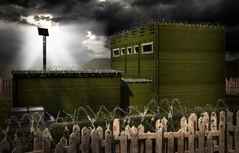 Zombie-Proof Log Cabin Keeps you Safe from Brain-Eating Baddies - Homecrux