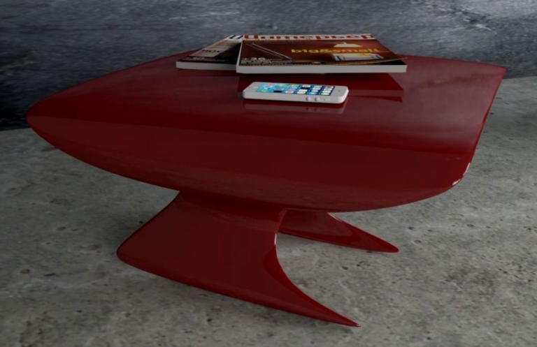 Exotic origami coffee table adds lively touch to any interior - Homecrux
