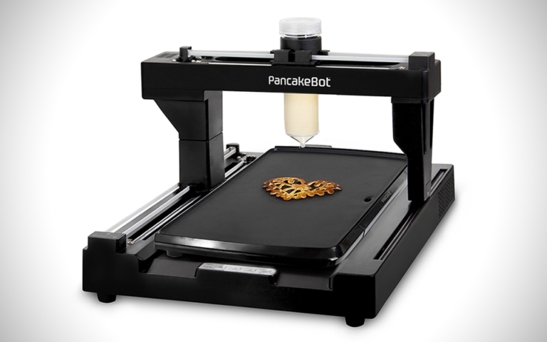 PancakeBot 3D prints flapjacks into artistic designs - Homecrux