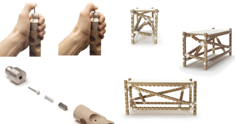 Link modular system gives you freedom to build any furniture frame ...