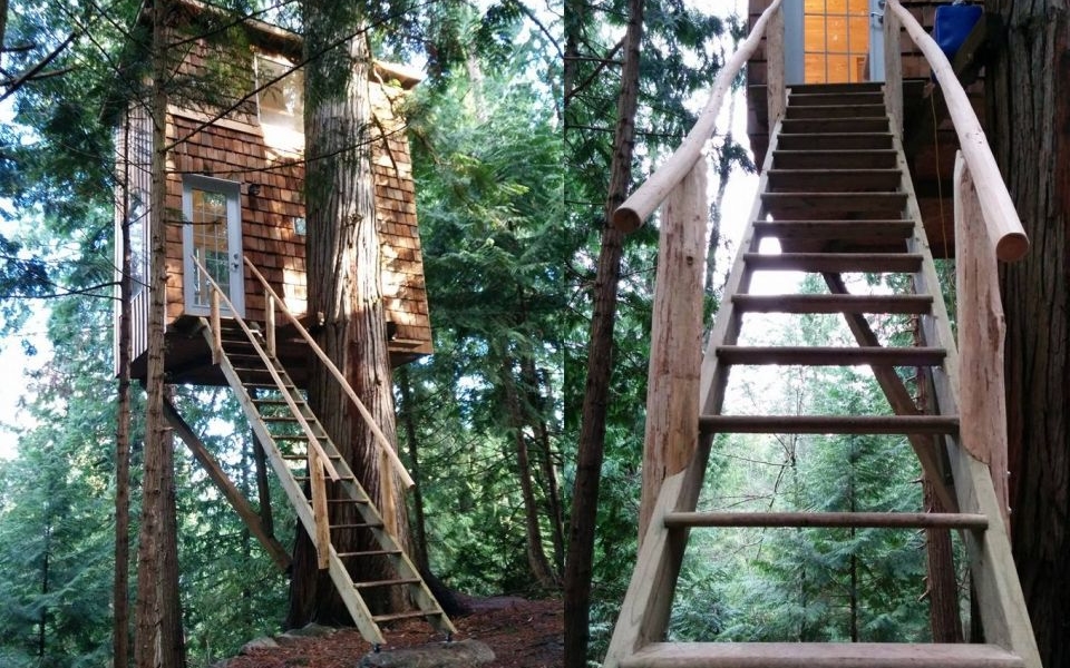 Raven Loft treehouse by Geoff de Ruiter takes you close to the nature ...