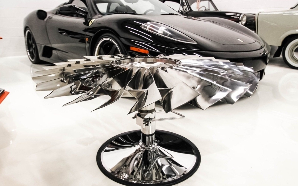 Boeing 737 Pratt & Whitney JT8D jet engine turned into epic coffee ...