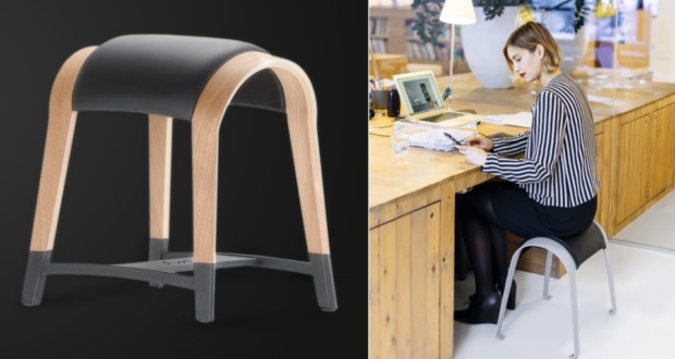 Zami Life smart stool promotes active sitting and aligns body posture ...