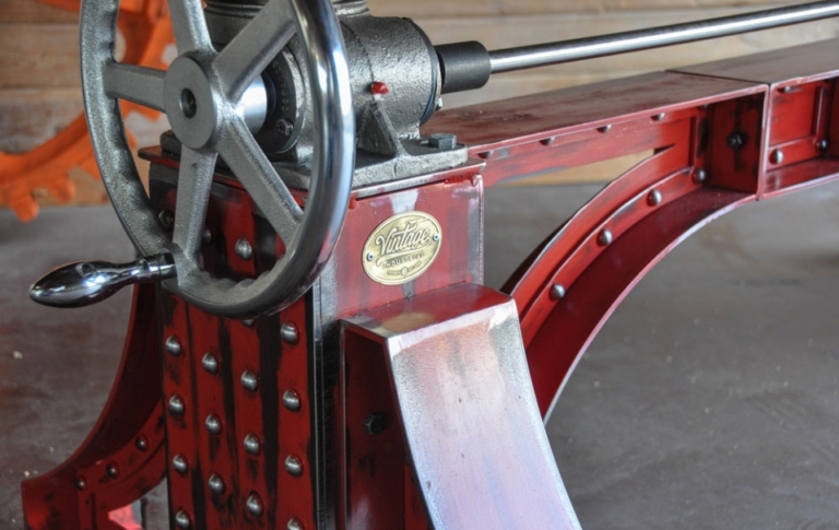 Vintage Industrial Crank Tables are perfect for classic and modern ...