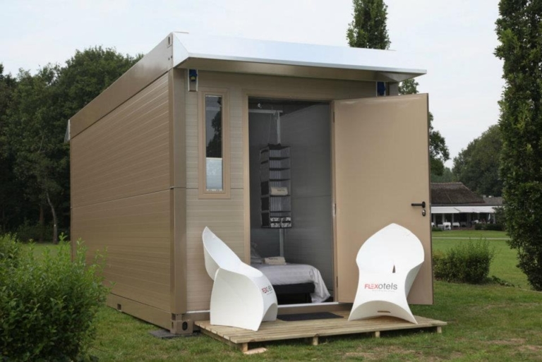 Flexotels: Portable foldaway hotel rooms you can take anywhere you go ...