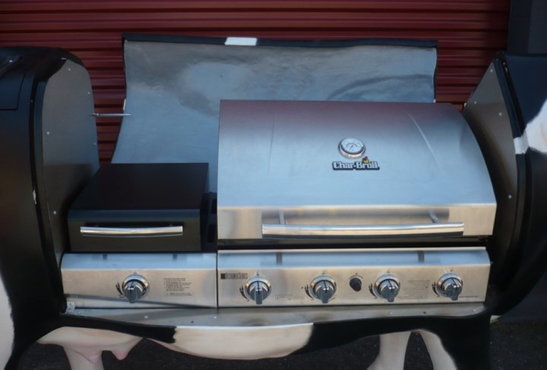 Bring Fun to Outdoor Cooking with Cow BBQ Grill