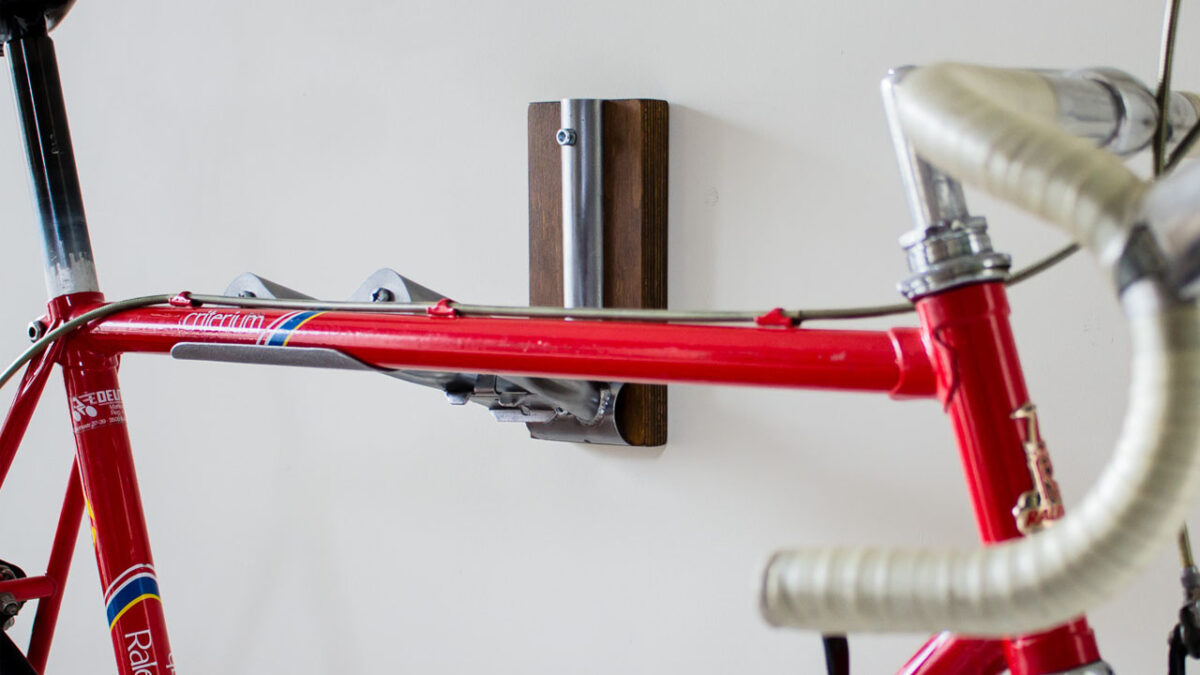 How to DIY Bike Rack From Old Bicycle Frame
