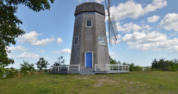 The converted windmill house in Connecticut is an ultimate weekend getaway