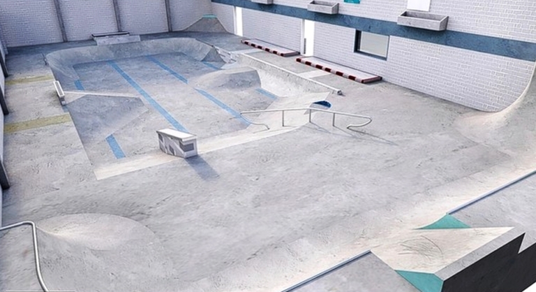 Bristol’s derelict swimming pool transformed into Campus Skatepark ...