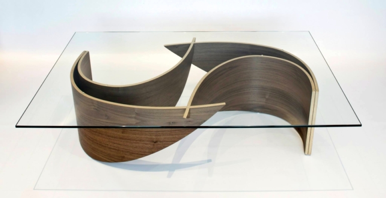 The Wave coffee table brings nature indoors