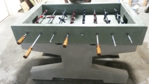 7 concrete gaming tables spice up sports with designer flair - Homecrux