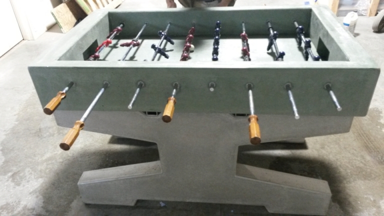 7 concrete gaming tables spice up sports with designer flair - Homecrux